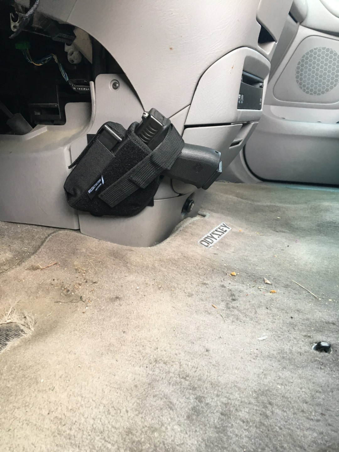 Gun Holster Vehicle Car Truck Ambidextrous Handgun Pistol Conceal W/mag ...