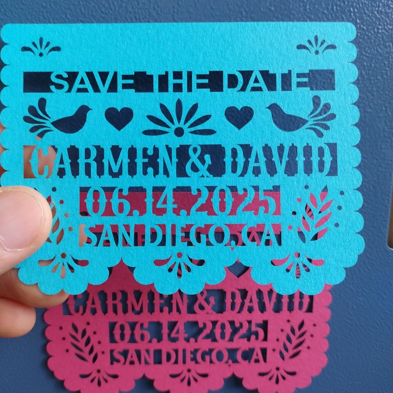 Save the Date Mini Magnet - Etsy