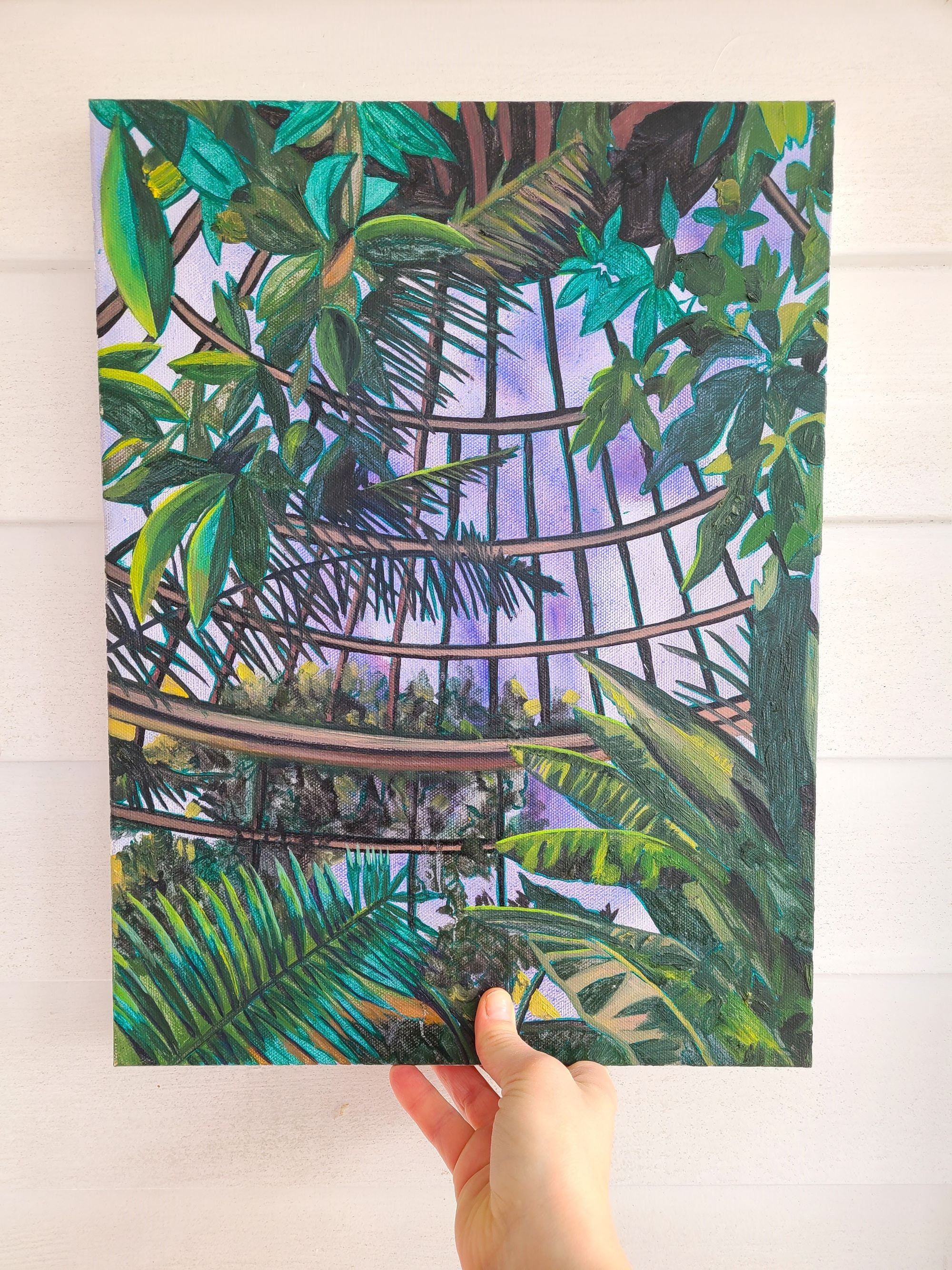 Original Oil Painting: Aviary Study - Etsy