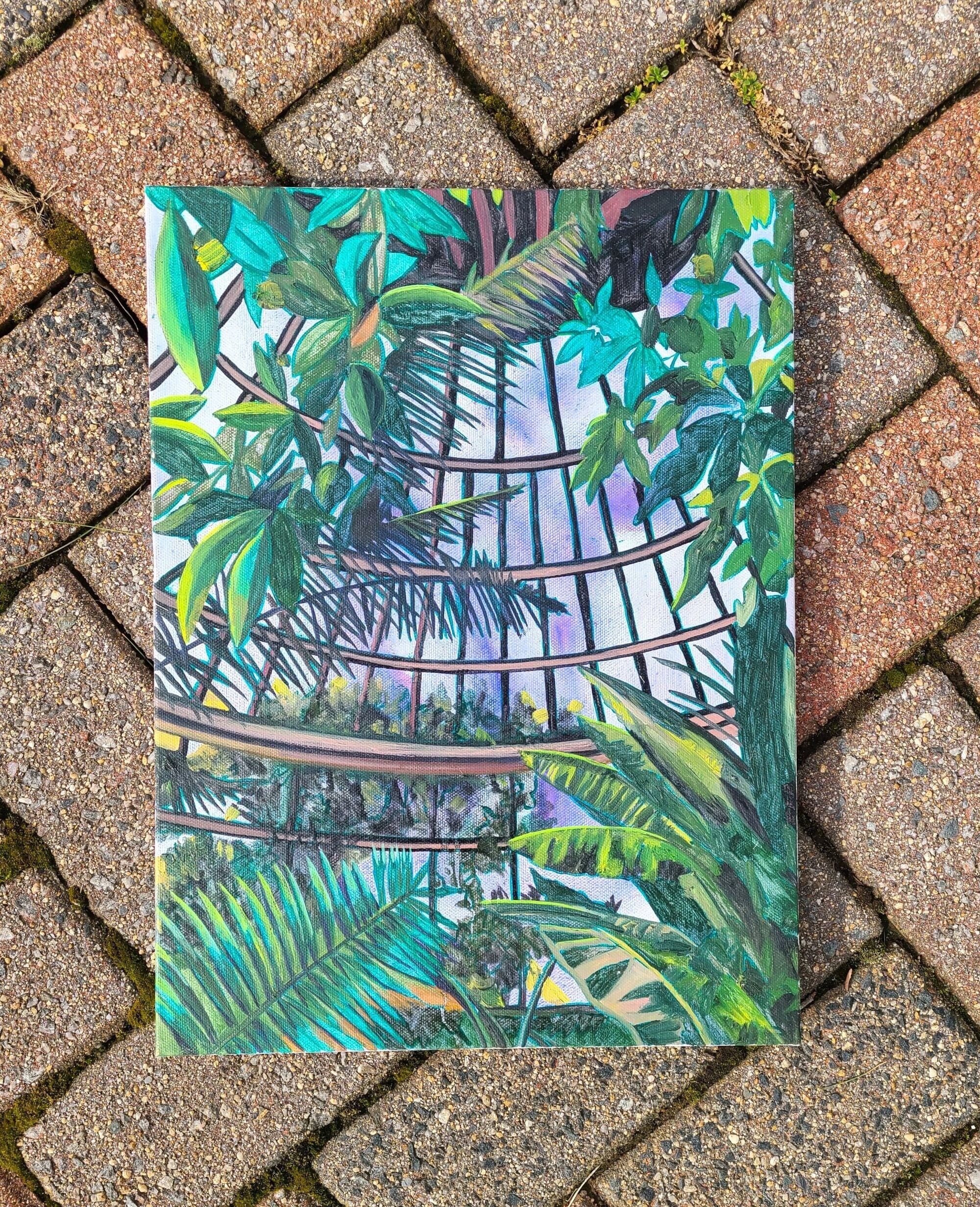 Original Oil Painting: Aviary Study - Etsy