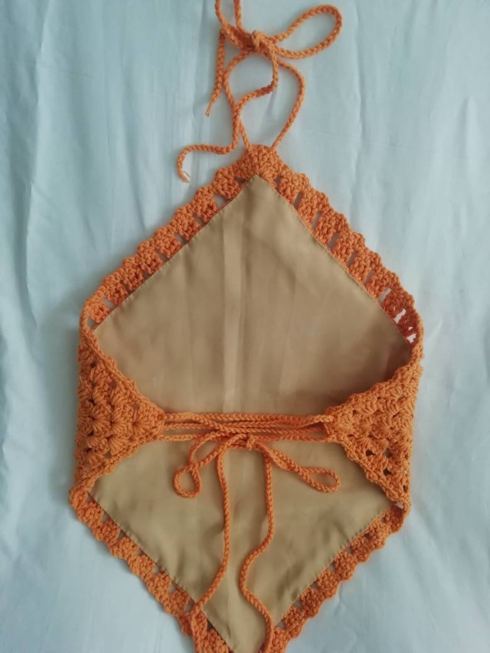 Crochet Crop Top Gift for Her Halter Neck Top Crochet Top Festival ...
