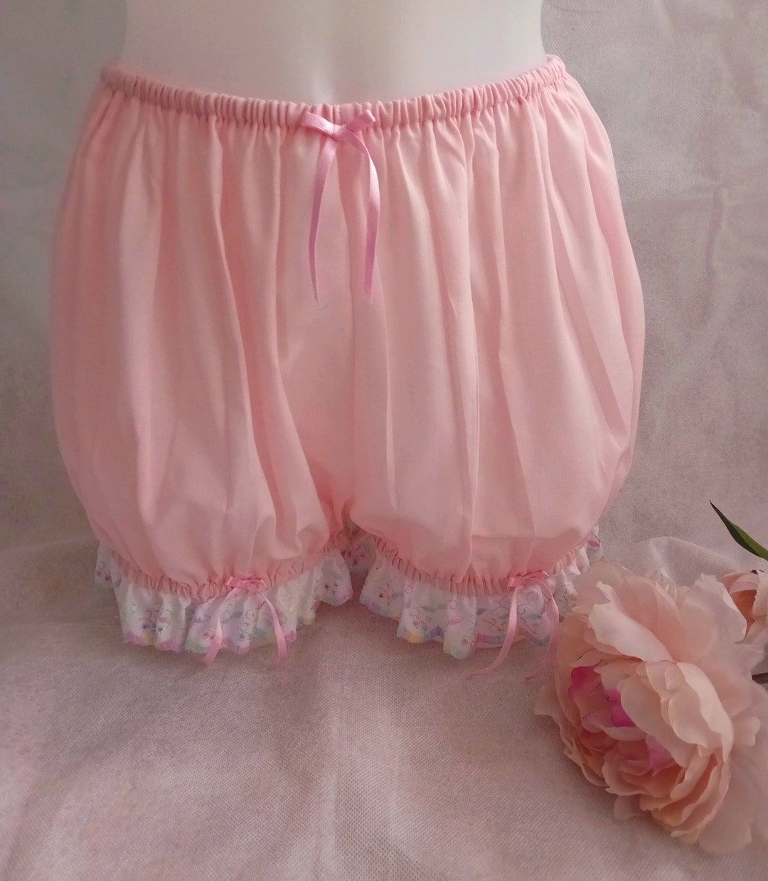 Womens Bloomers Cotton Bloomers Gift for Her Pink Bloomers Adults ...