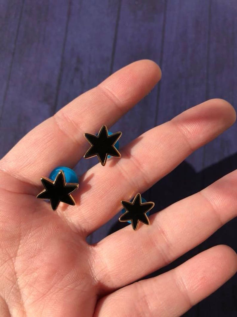 Page Stars pin Pin Set hard Enamel Pin Potter pin | Etsy