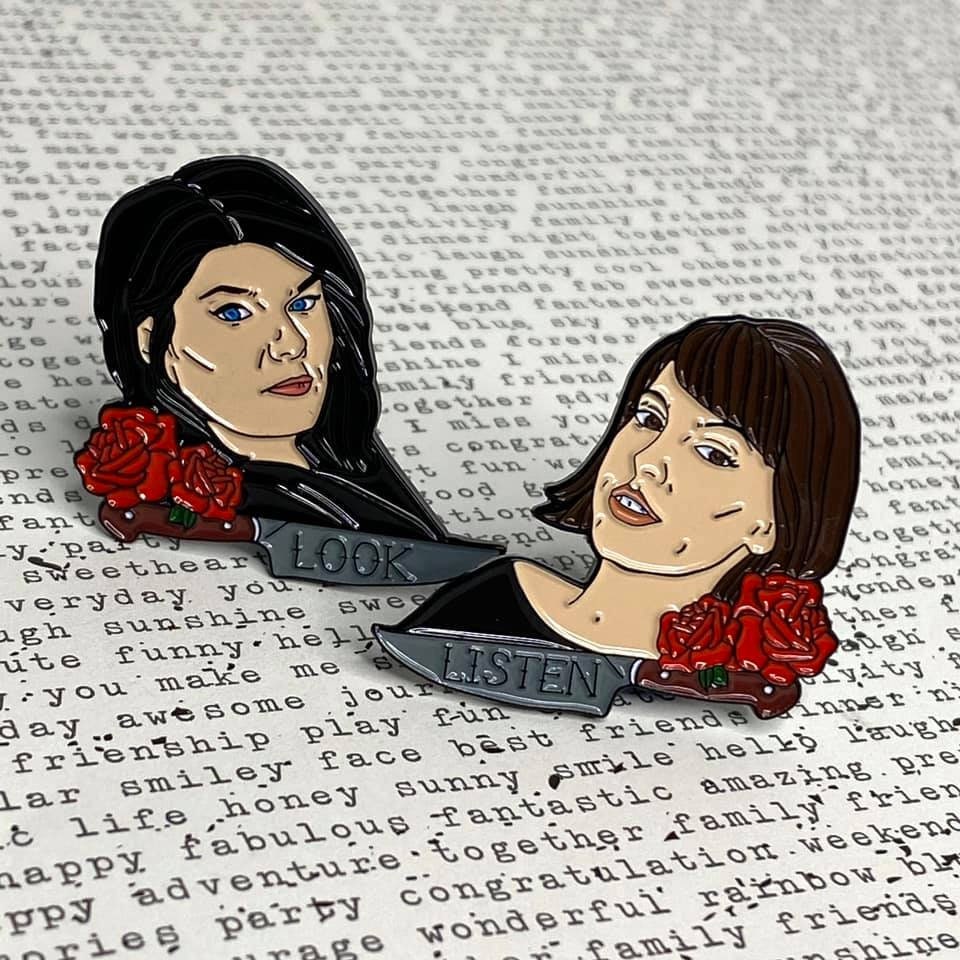My Favorite Murder Pin Mfm Pin Set Ssdgm - Etsy