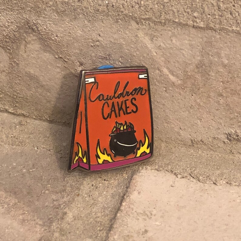 Cauldron Cakes Pin Enamel Pin Cauldron Pin Wizard Pin - Etsy