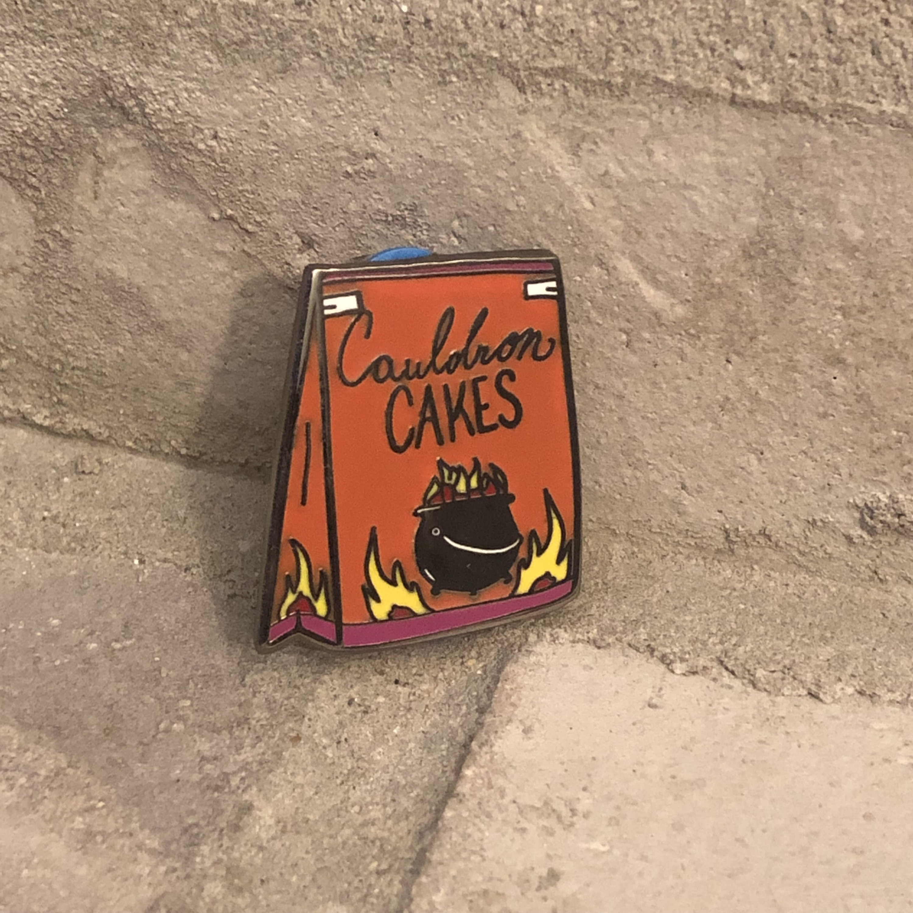 Cauldron Cakes Pin Enamel Pin Cauldron Pin Wizard Pin - Etsy