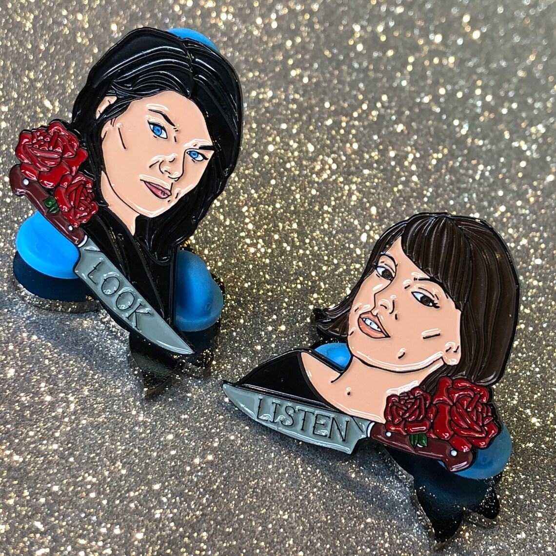 My Favorite Murder Pin Mfm Pin Set Ssdgm - Etsy