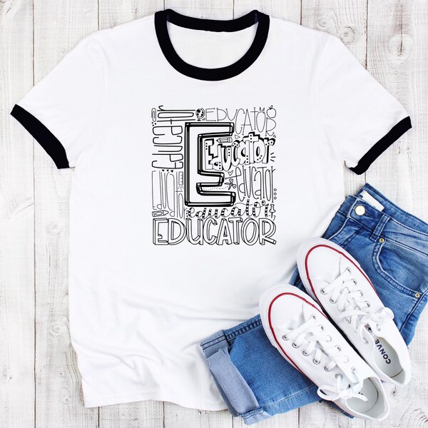 Educator Tshirt - Etsy