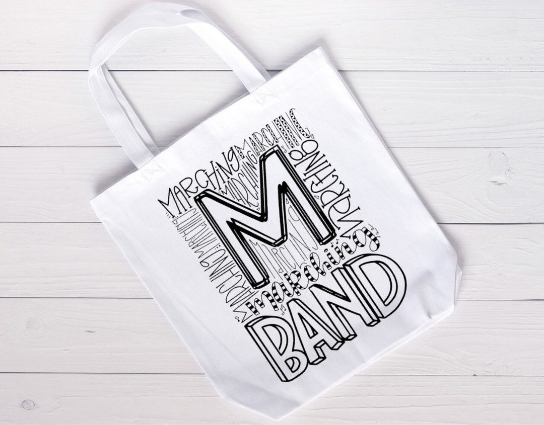 Marching Band Tote|marching Band Bag - Etsy