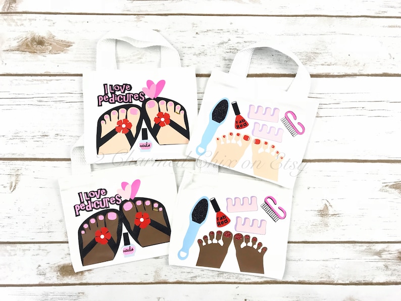 Spa Party/spa Party Bags/spa Party Goody Bags/spa Party Thank - Etsy