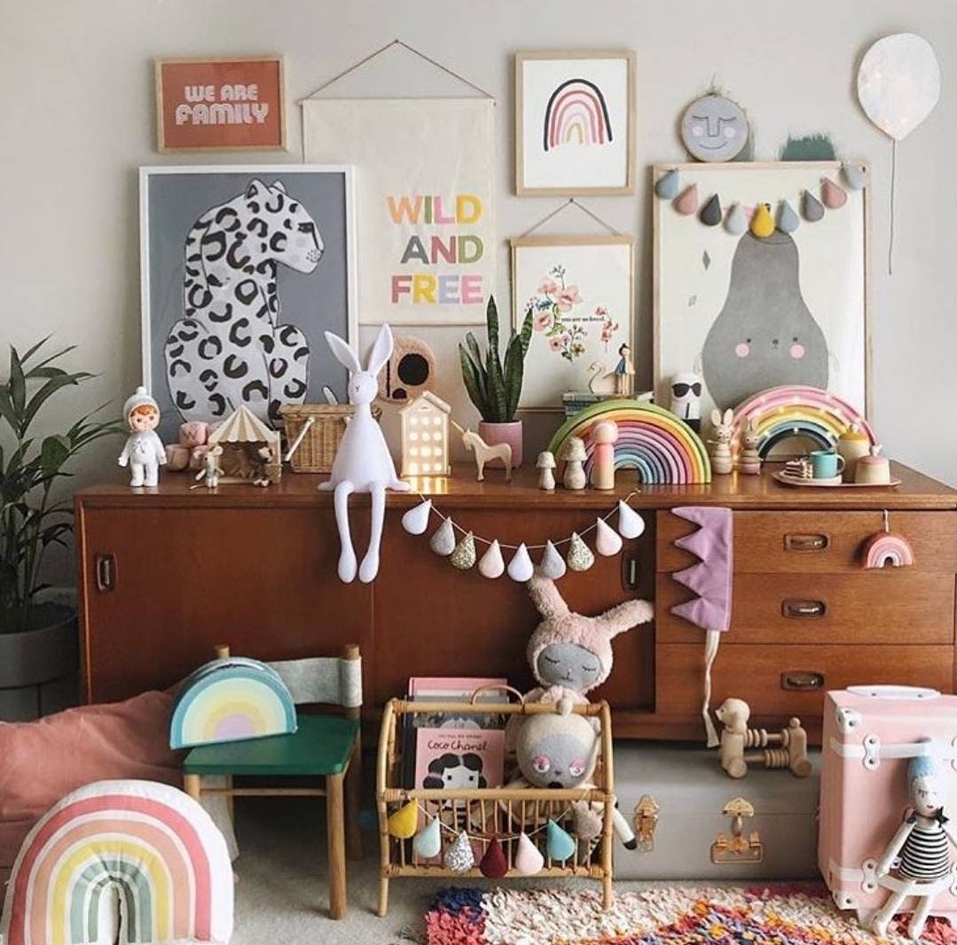 Wild and Free Banner Wall Hanging. as Seen on the Toddler | Etsy