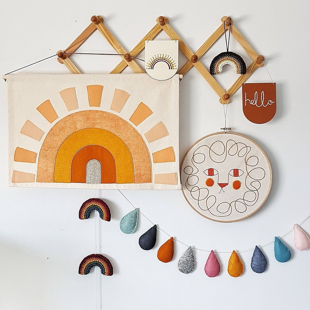 Small Sunrise Banner - Etsy