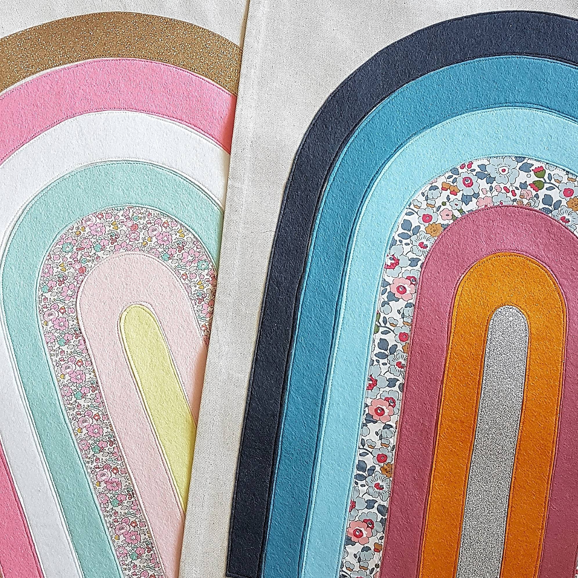 Large Custom Colour Rainbow Banner With Option of Printed Arch | Etsy
