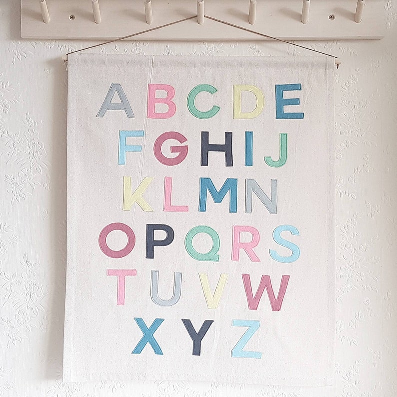 Alphabet Banner Wall Hanging | Etsy