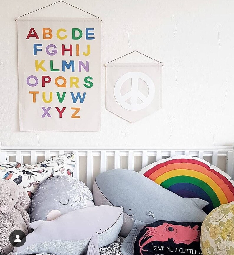Alphabet Banner Wall Hanging | Etsy