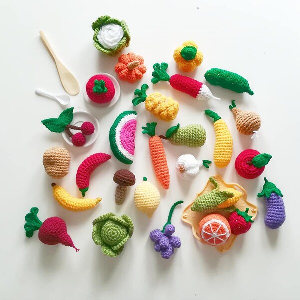 Crochet Vegetable - Etsy