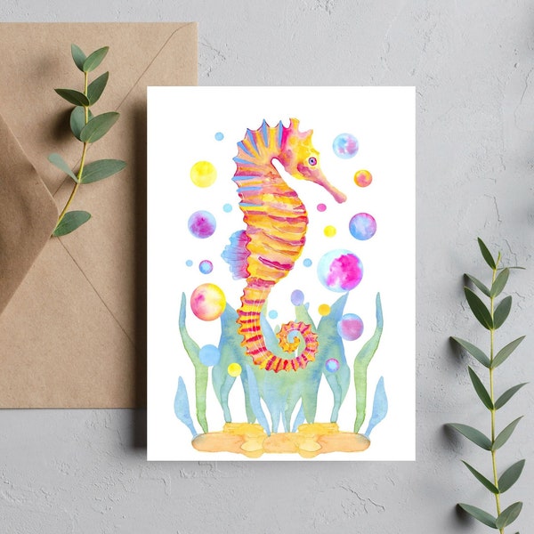 Seahorse Birthday - Etsy