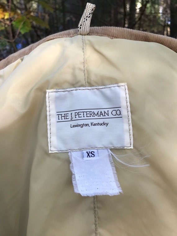 J Peterman Canvas Cream Schaefer Duster Coat Jumpsuit… - Gem