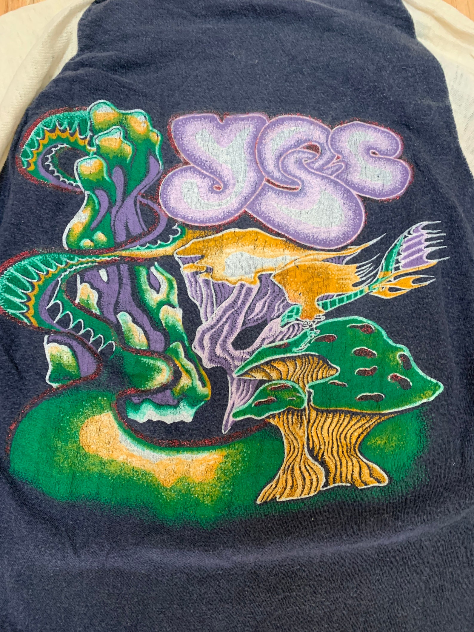 Rare 1970s Yes Band T Shirt / Size Medium Large / Vintage Rock Tee - Etsy