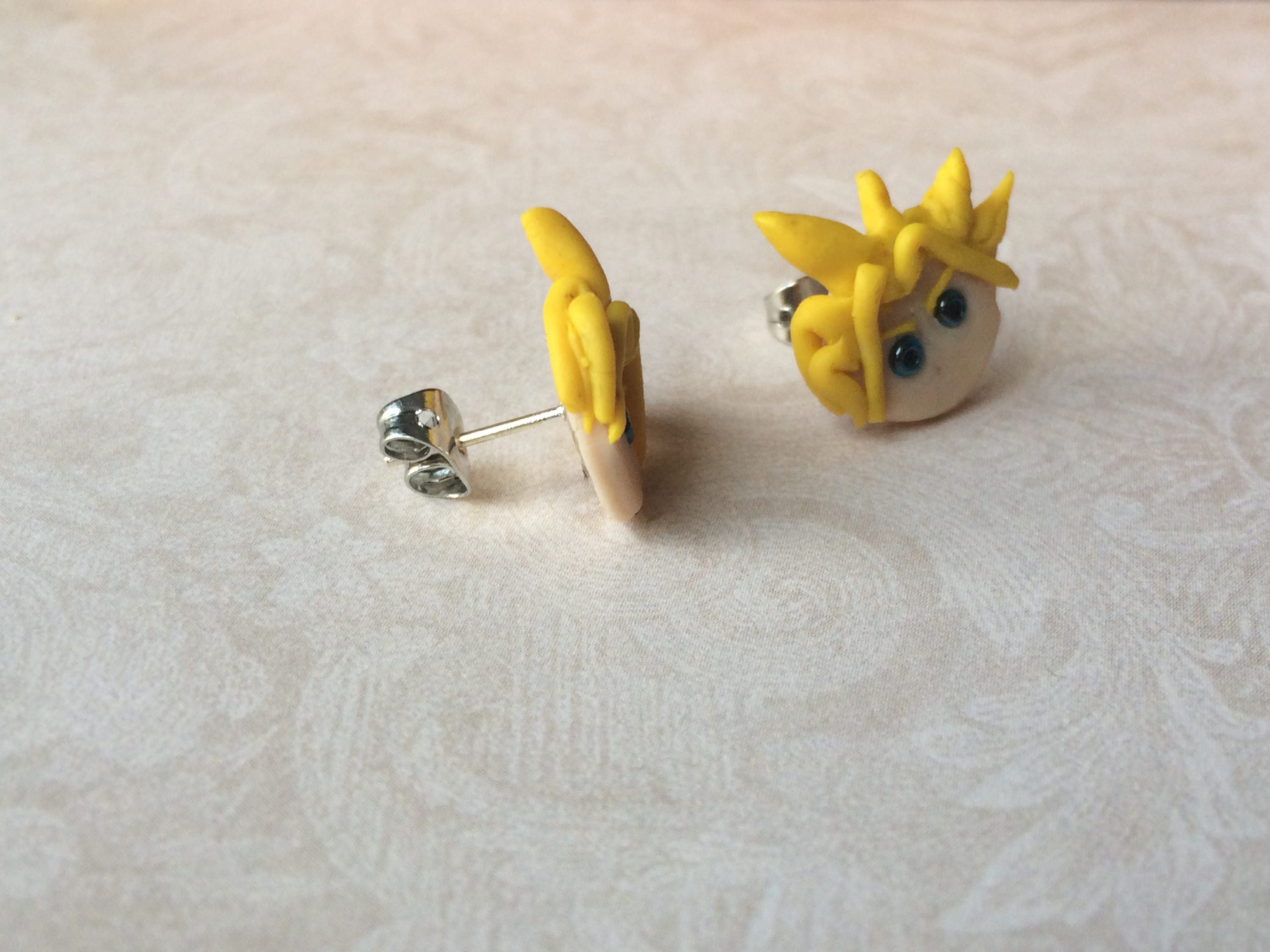 Cloud Strife Earrings Inspired by Final Fantasy VII - Etsy