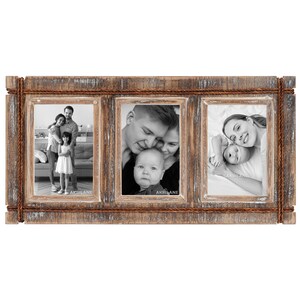 4x6 Wooden Photo Frame | Vintage Style Rustic Looking 4 by 6 Wood ...