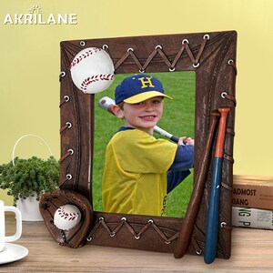 Baseball Picture Frame 3D Resin Picture Frame Handmade Coach Gift for ...