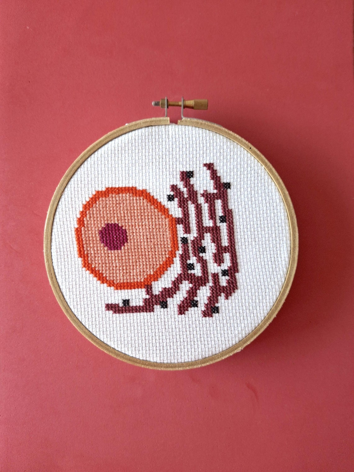 Nucleus Cross Stitch Pattern (with Endoplasmic Reticulum!) - PDF ...