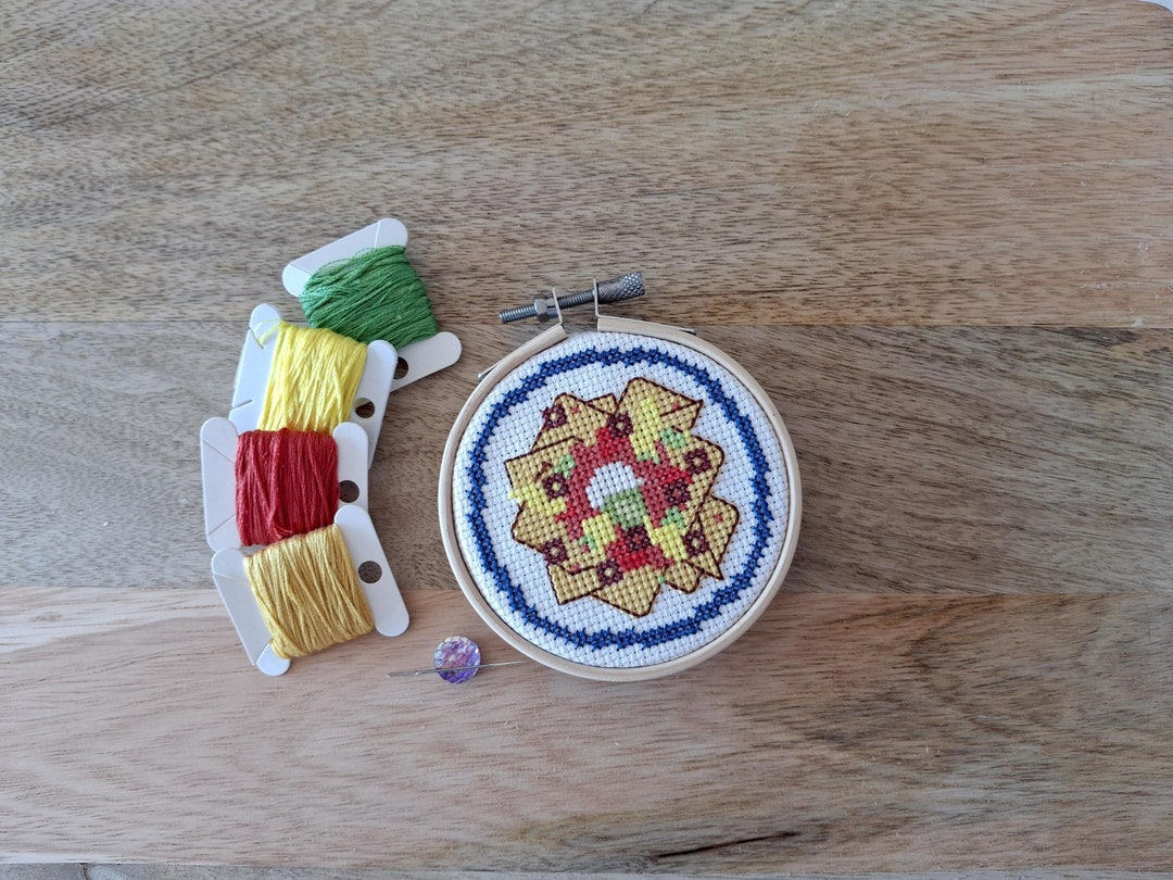 Nachos Cross Stitch Pattern PDF Download - Etsy