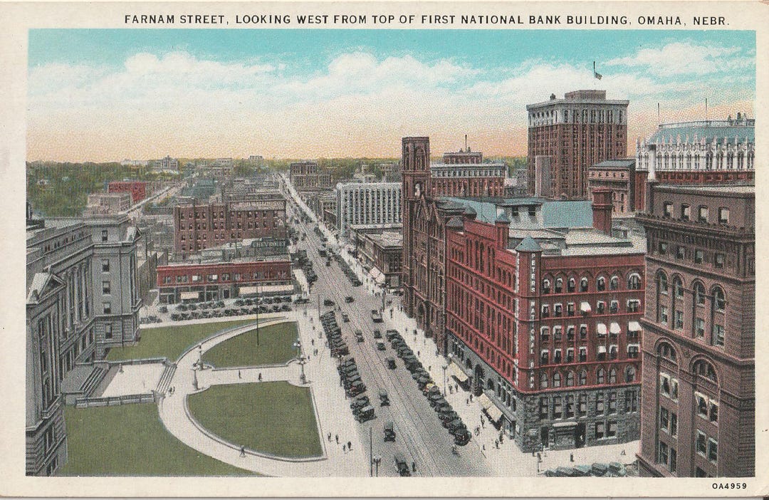 NEBRASKA Lot of 5 Vintage Postcards, OMAHA Unused...lot35 - Etsy