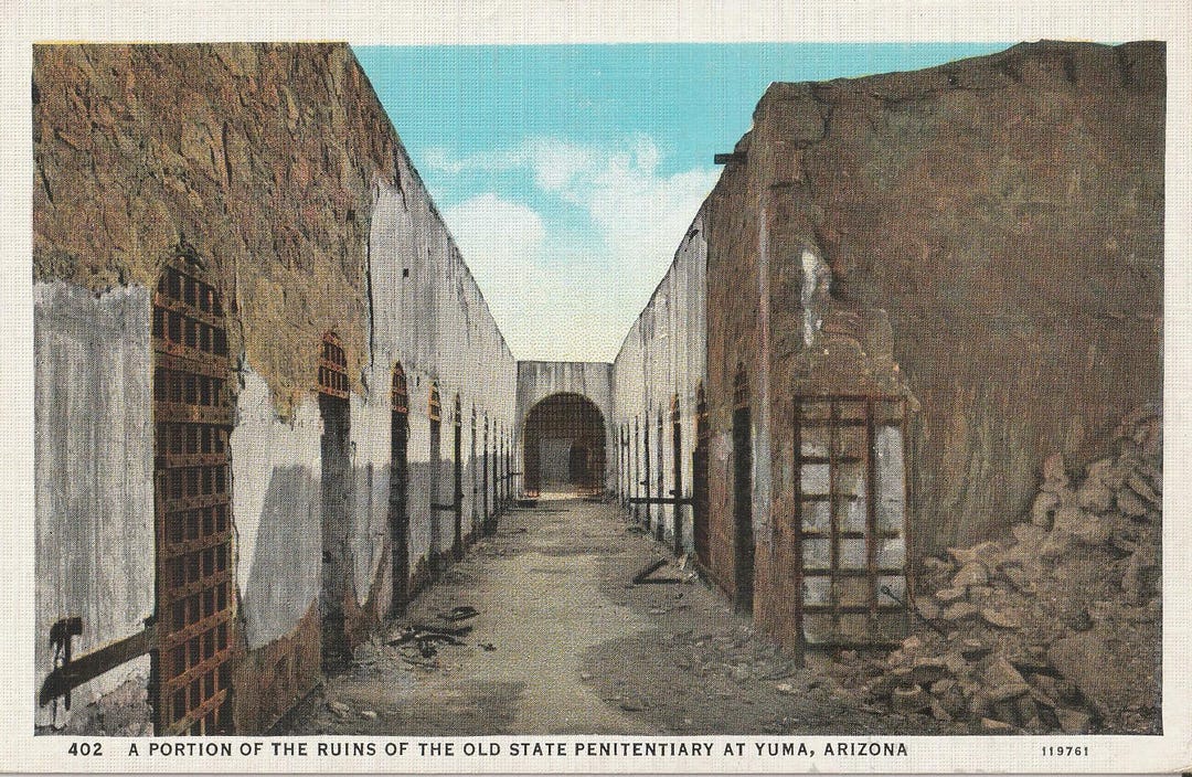 ARIZONA Lot of 5 Vintage Postcards, YUMA Unused...lot58 - Etsy