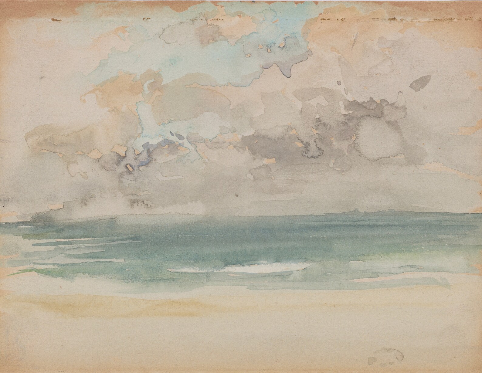 The Ocean Vintage Painting Printable Wall Art Landscape Art - Etsy