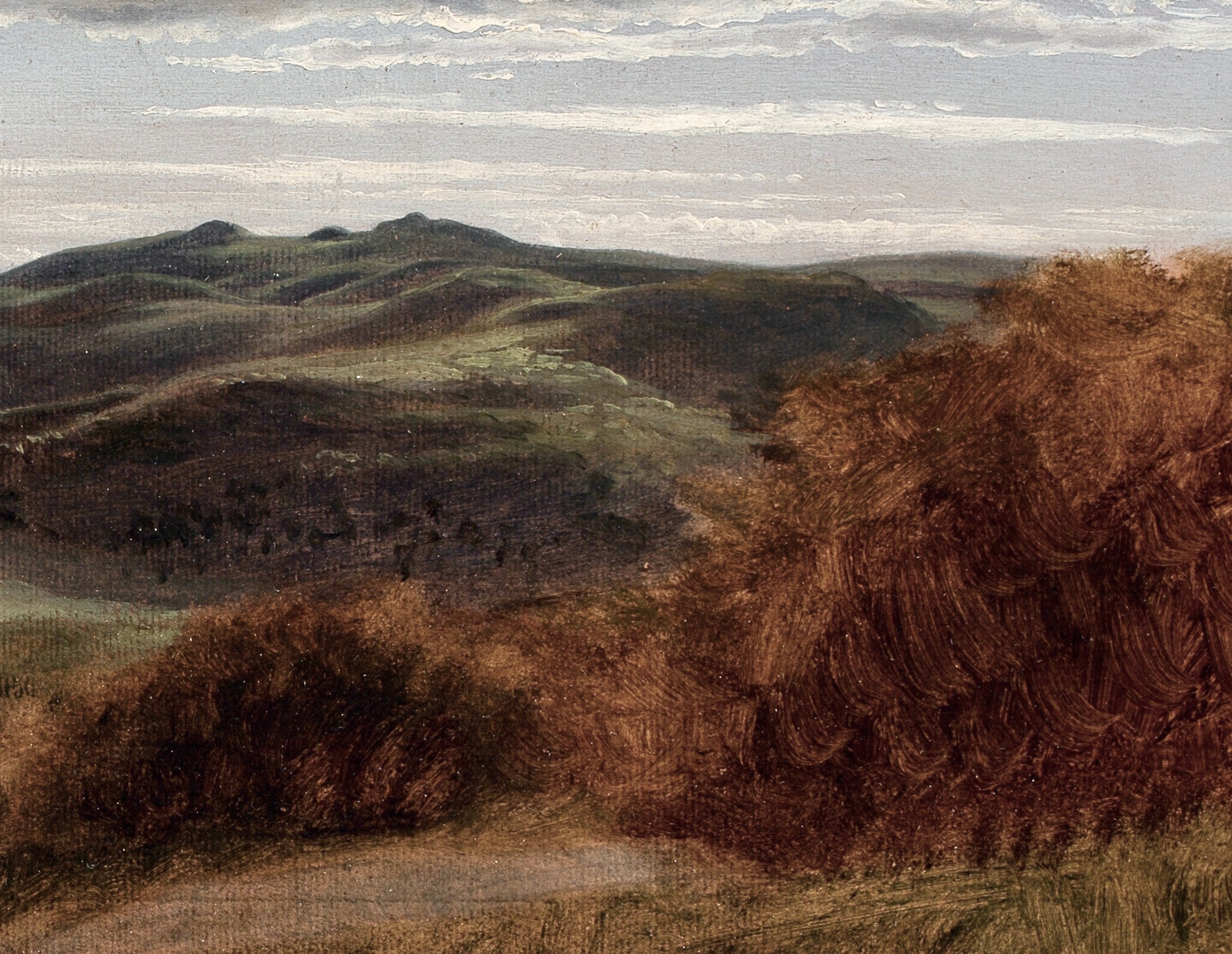 Rusty Valley Antique Painting Printable Gallery Wall Art | Etsy