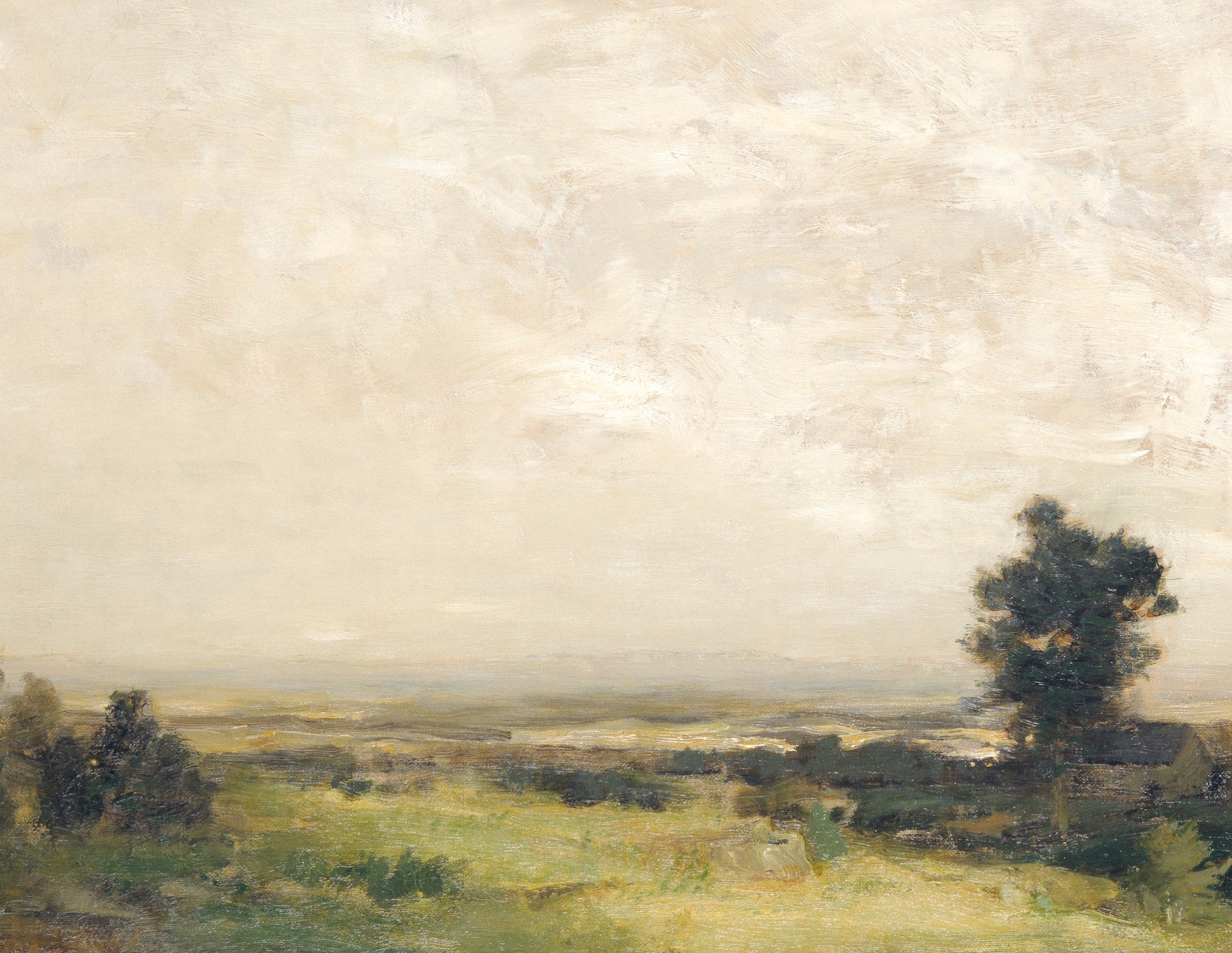 Moody Valley Vintage Painting Landscape Painting Original - Etsy