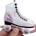 4x4 Candy Cane Roller Skate, Hanging Decoration, Disco Roller Skate ...