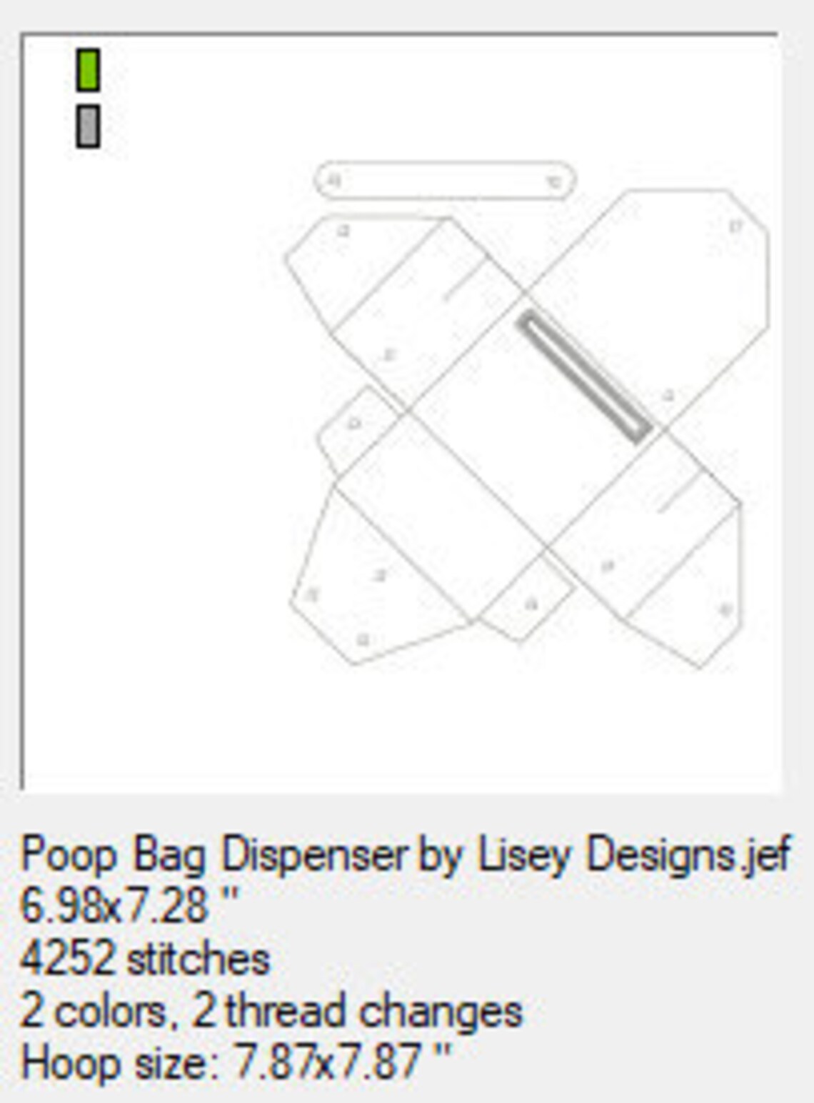 Dog Bag Dispenser, DIGITAL PATTERN, Poop Case, Dog Poop Bag, 7.9x7.9 ...
