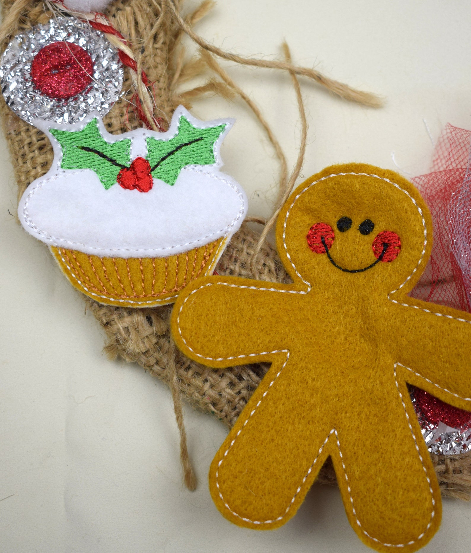 DIGITAL PATTERN, Gingerbread Man, Christmas Decoration, Banner, Candy ...