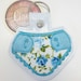 DIGITAL PATTERN, Baby Nappy, Diaper, Key Ring, ITH, 4x4, Embroidery ...