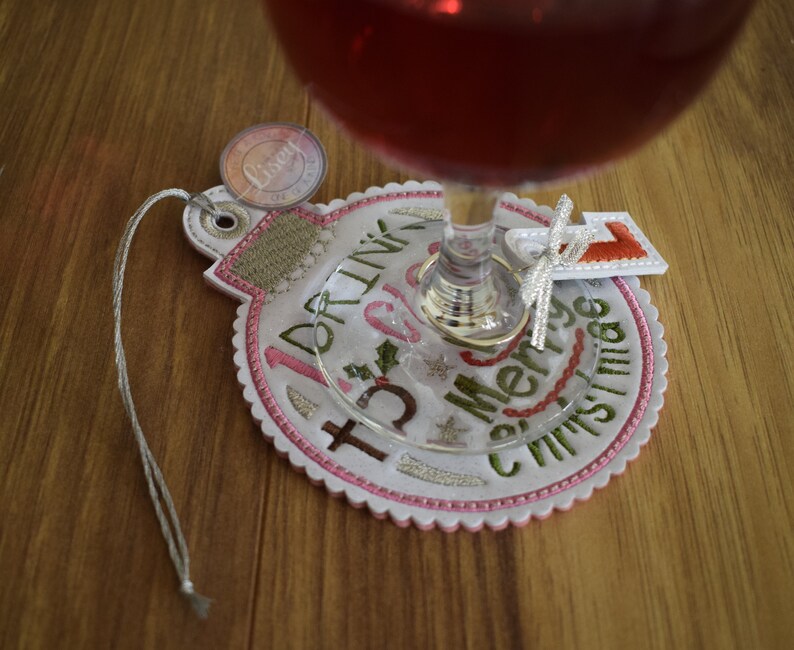 1 Drink Closer to Christmas Pun Secret Santa Gift Alcohol | Etsy