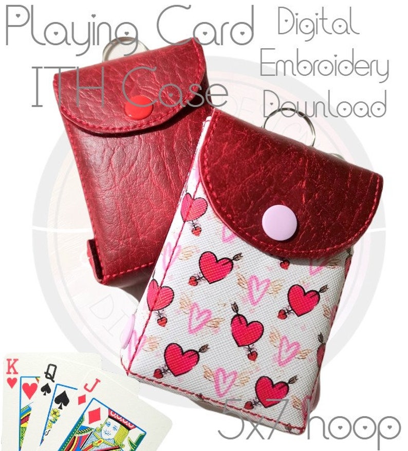 Playing Card Case 3D Pouch Playing Cards Bag Digital - Etsy