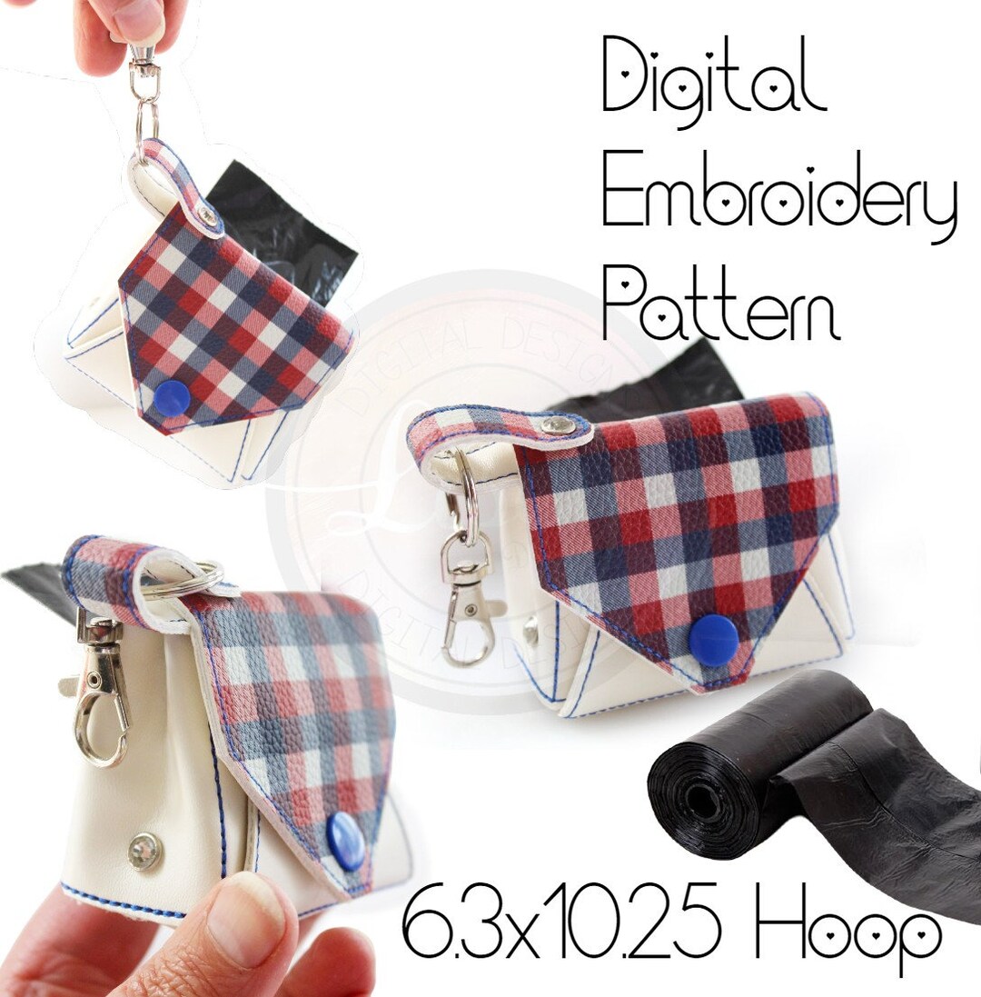 Dog Bag Dispenser, Split Design, DIGITAL PATTERN, Poop Case, Dog Poop ...
