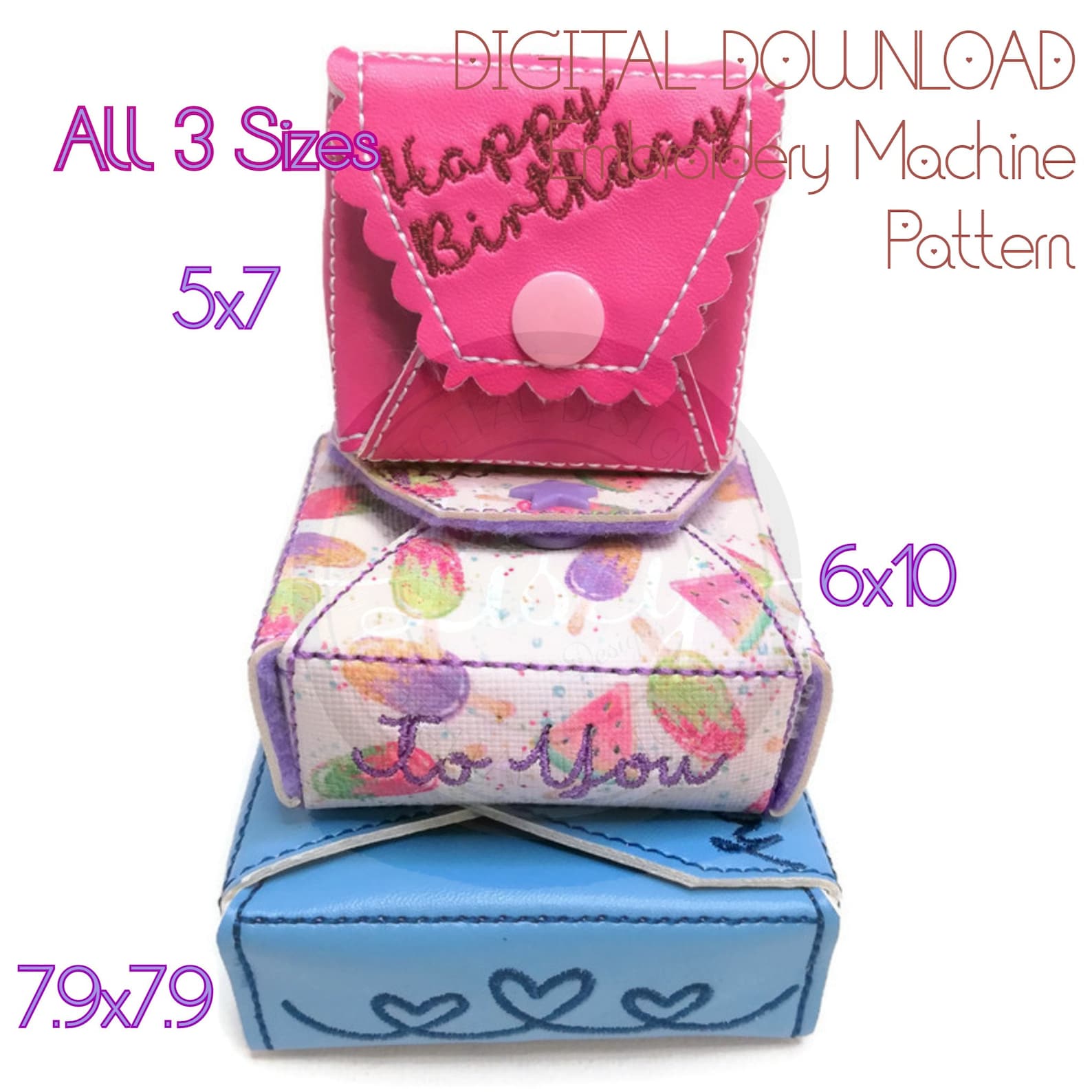 3D Birthday Box Small Medium and Large Jewellery Box | Etsy