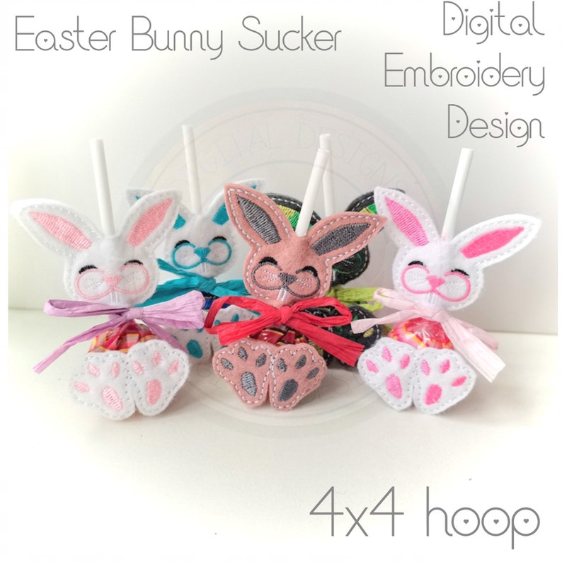 Easter Bunny Sucker Lollipop Holder Candy Holder in the - Etsy UK