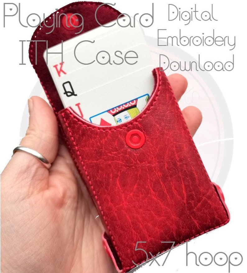 Playing Card Case 3D Pouch Playing Cards Bag Digital - Etsy