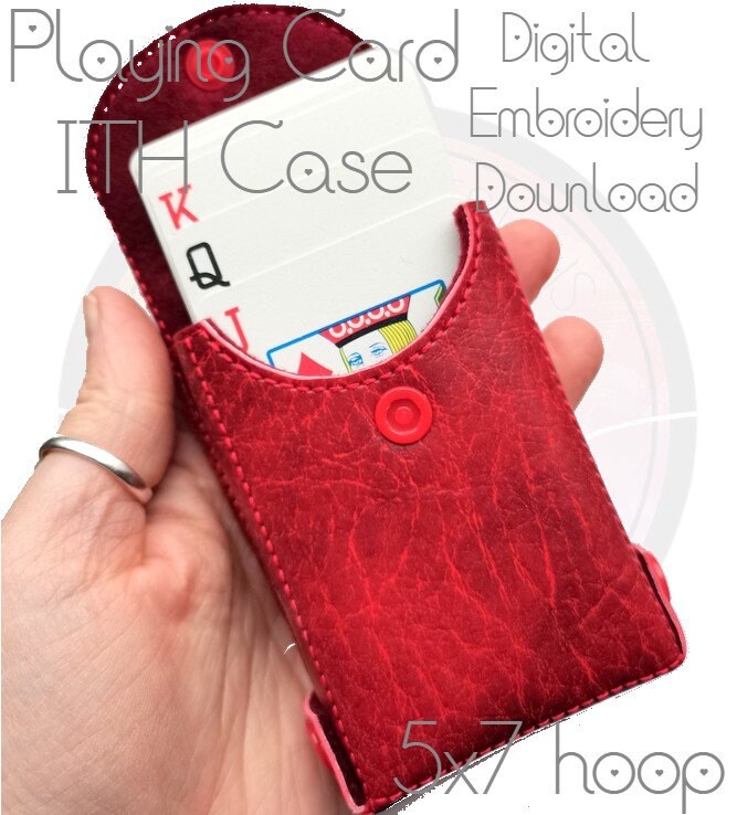 Playing Card Case 3D Pouch Playing Cards Bag Digital - Etsy