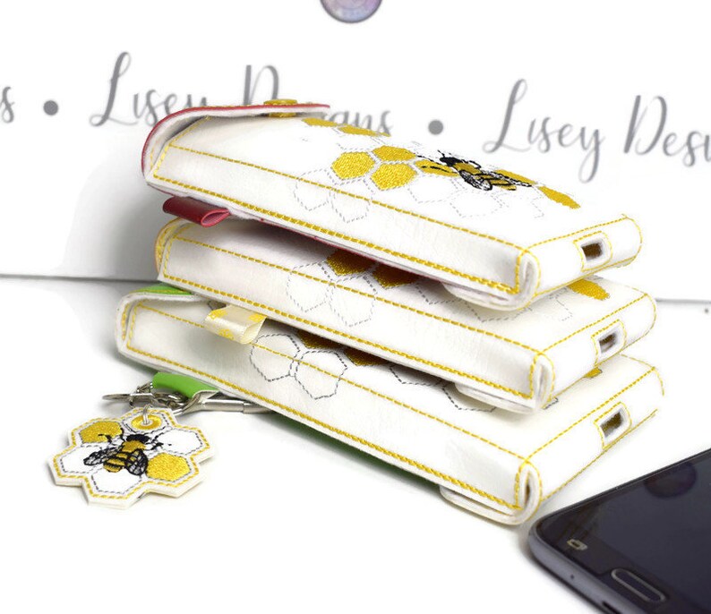 Honey Bee Phone Case Mobile 3 Size Cell Phone Design 6x10 | Etsy