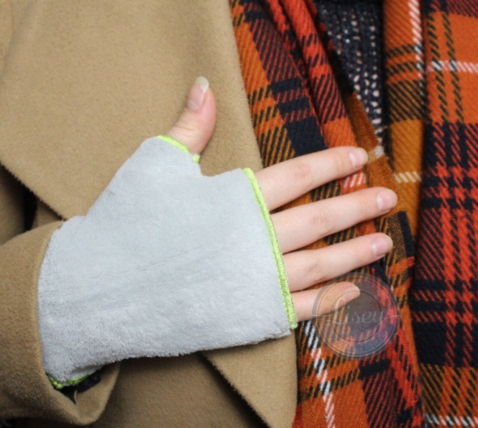 Wristlets, Medium, Fingerless Gloves, Plain, Pattern, Digital Download ...