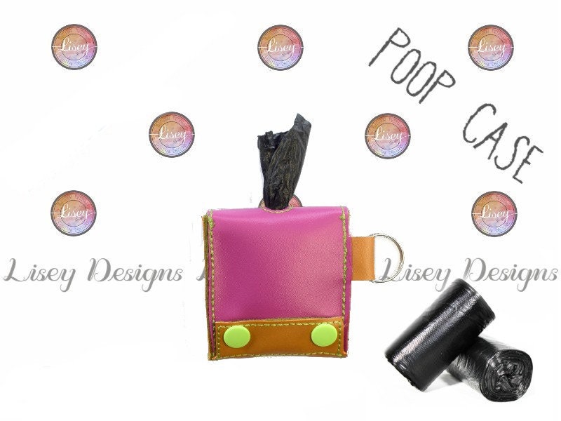 Paw Heart Poop Case Bag dispenser Dog Poop Bag DIGITAL | Etsy