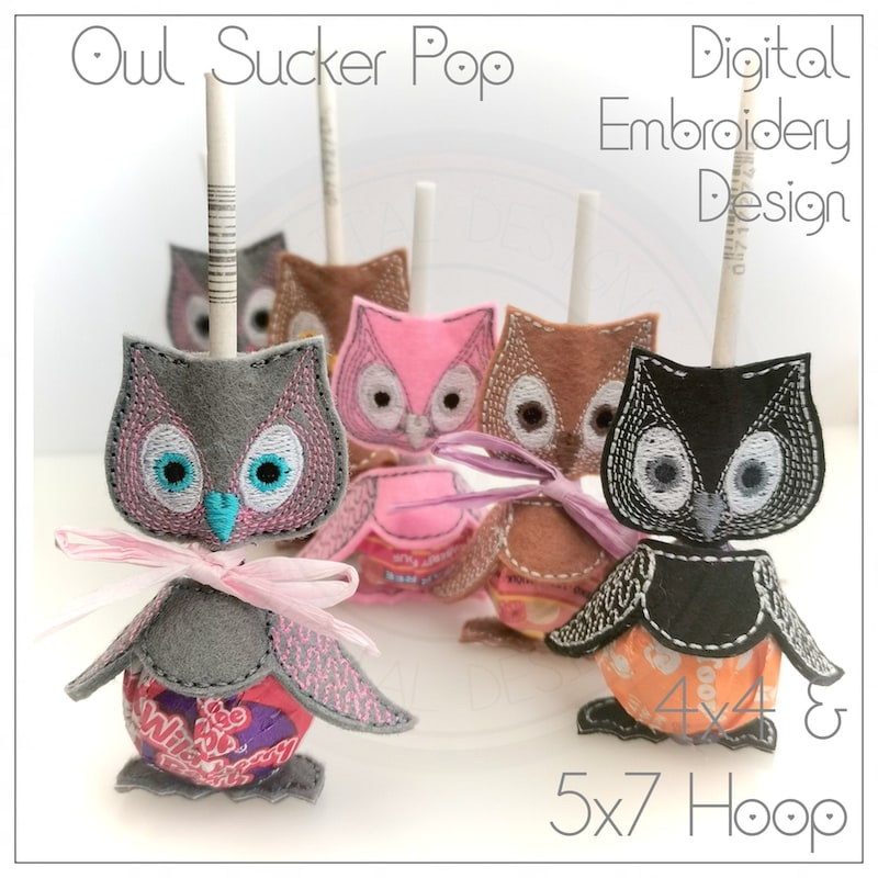 Owl Lollipops - Etsy