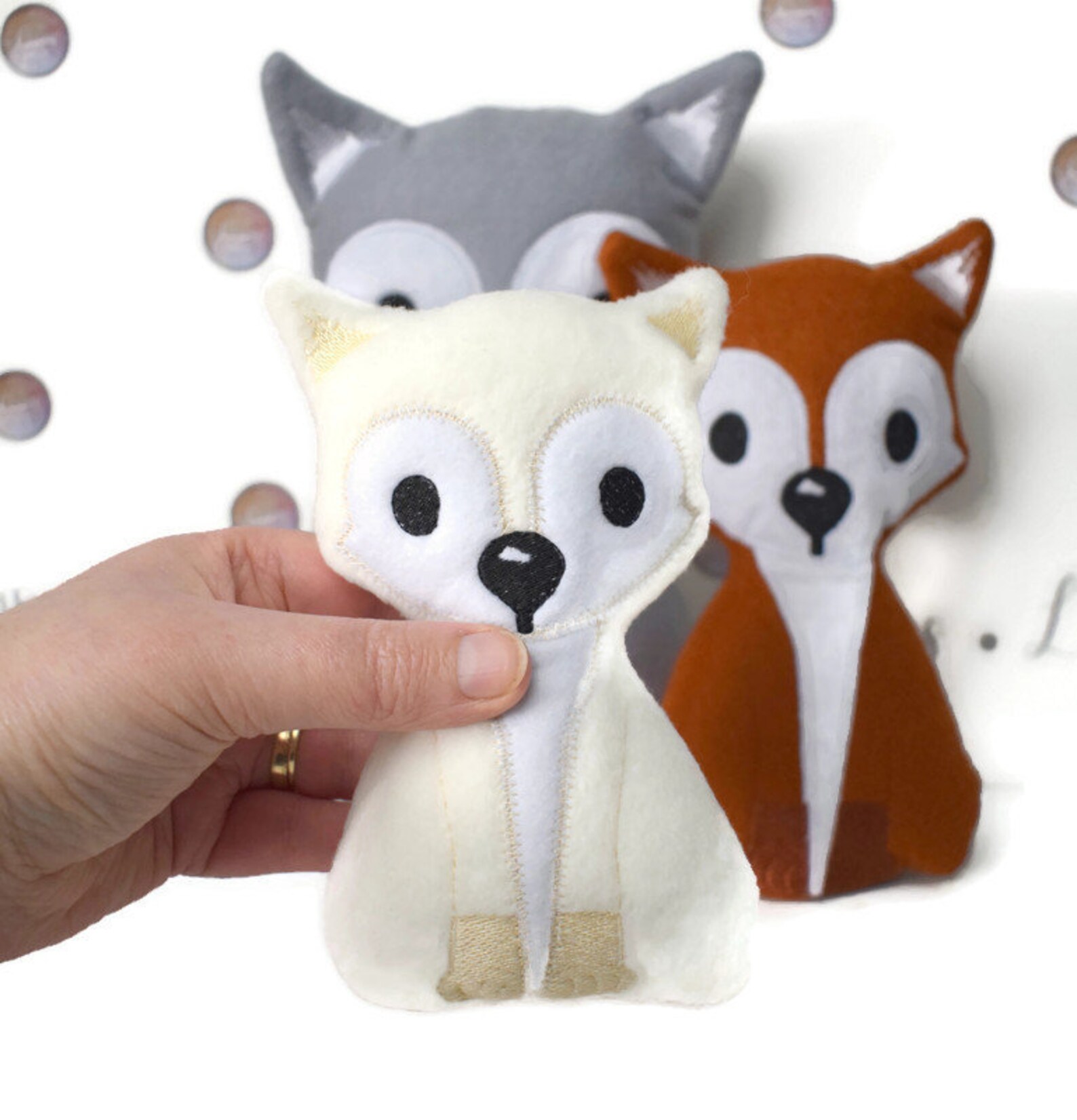 Fox Plush, ITH, Red Fox, Stuffie, More Than 1 Size Available, Email ...