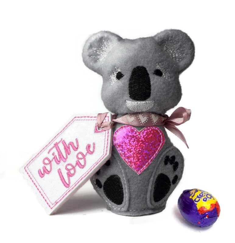 4x4 Koala Egg Cover Cosy Creme Egg With Tag Chocolate - Etsy UK